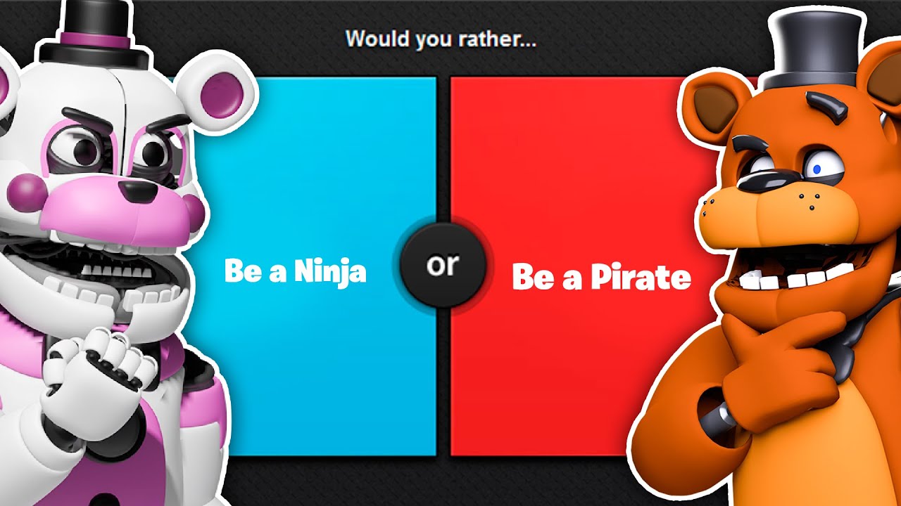 Freddy And Funtime Freddy Play Would You Rather -Funtime Freddy Rages ...