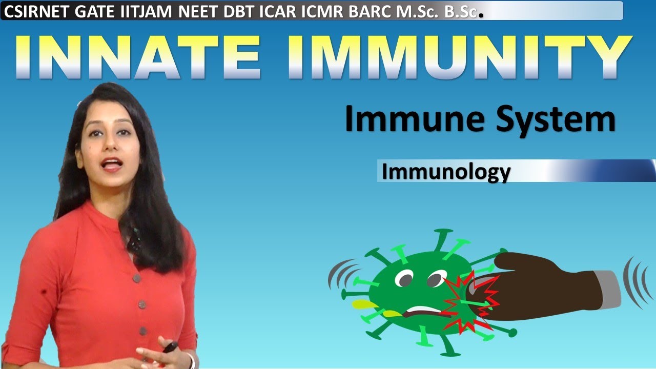 INNATE IMMUNITY I Immune system I Immunology I CSIRNET GATE IITJAM NEET ...