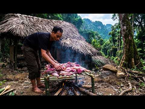 FULL VIDEO: How to Trap a Large Wild Boar and Preserve It to Eat All Month