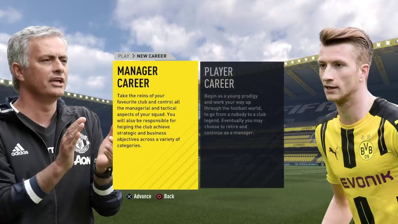 Fifa 17 Manager Career mode - YouTube