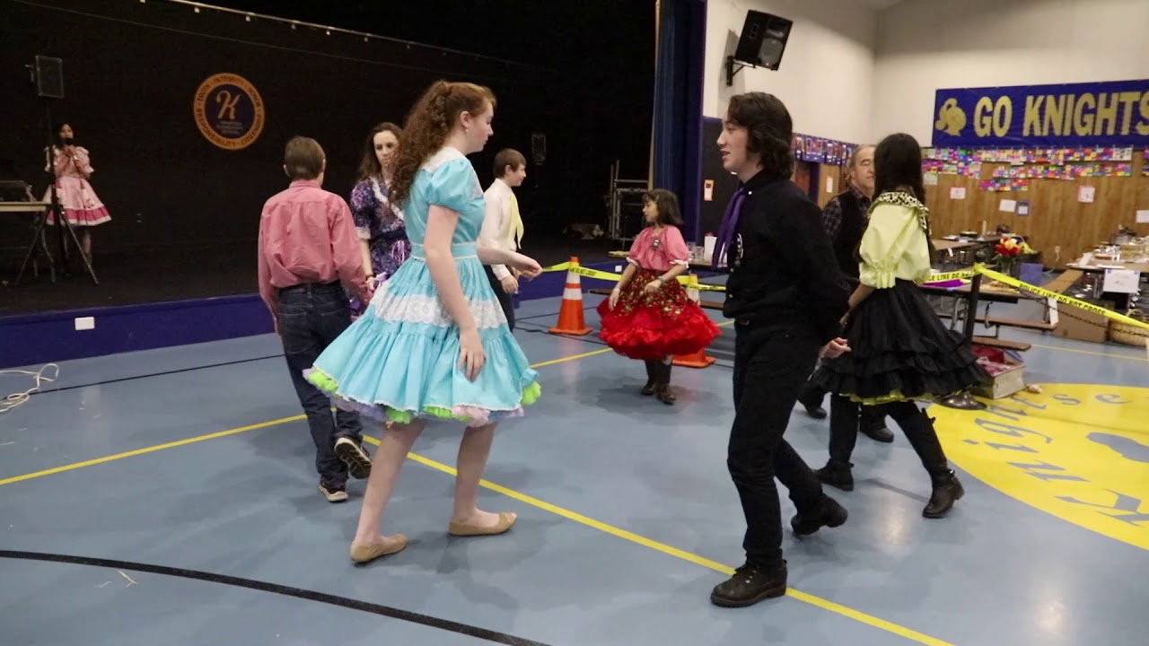 Square Dancing @ 4-H Food Fiesta - Burgers and Fries - YouTube