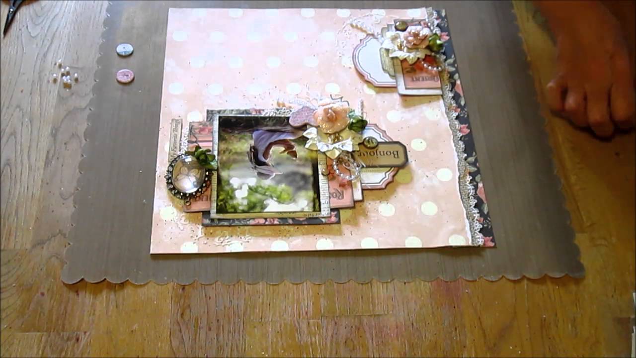 April Layout Tutorial for MCS - YouTube