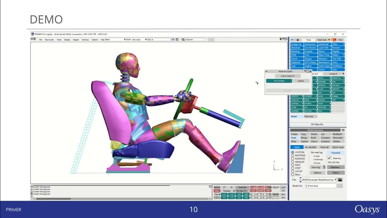 Effective use of the Encryption Tool in Oasys PRIMER - YouTube