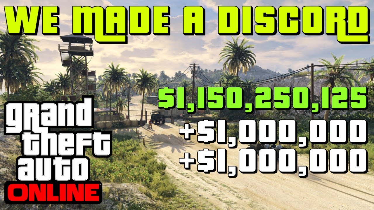 WE MADE A GTA ONLINE DISCORD - JOIN UP! ( #GTA #GTA5 ) - YouTube