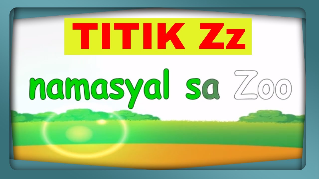 Pagbasang Tagalog | Letter Zz | with Audio Guide - YouTube