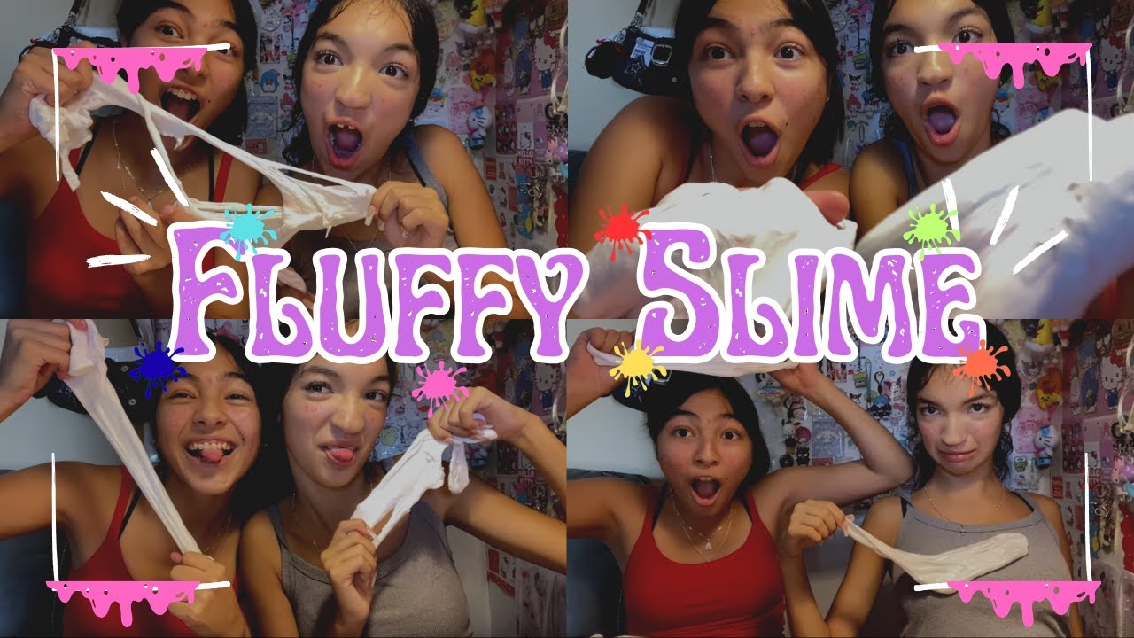 Making Fluffy Slime For The First Time!!! - YouTube
