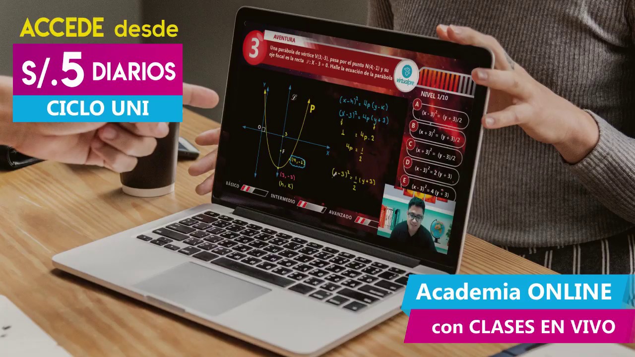 ACADEMIA Preuniversitaria ONLINE - Clases en VIVO UNI 2019 - YouTube