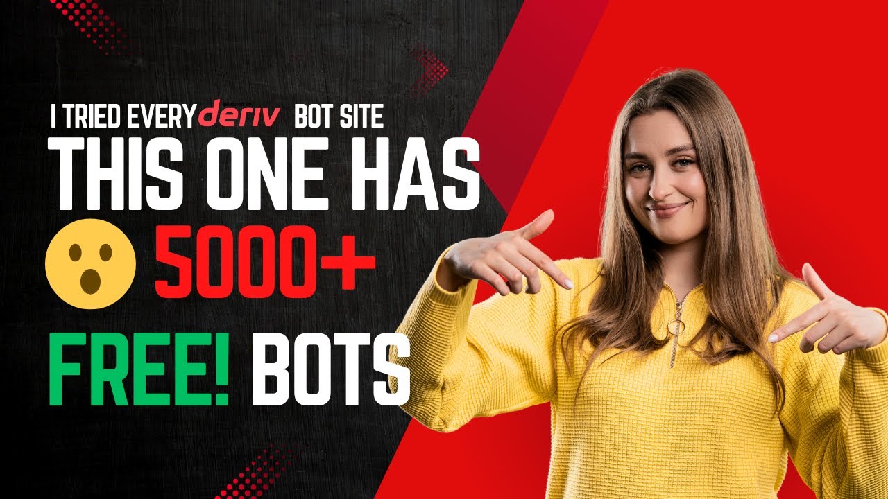 How Deriv Traders Get 5000+ Premium Deriv Bots Bots 🤫 for Free - YouTube