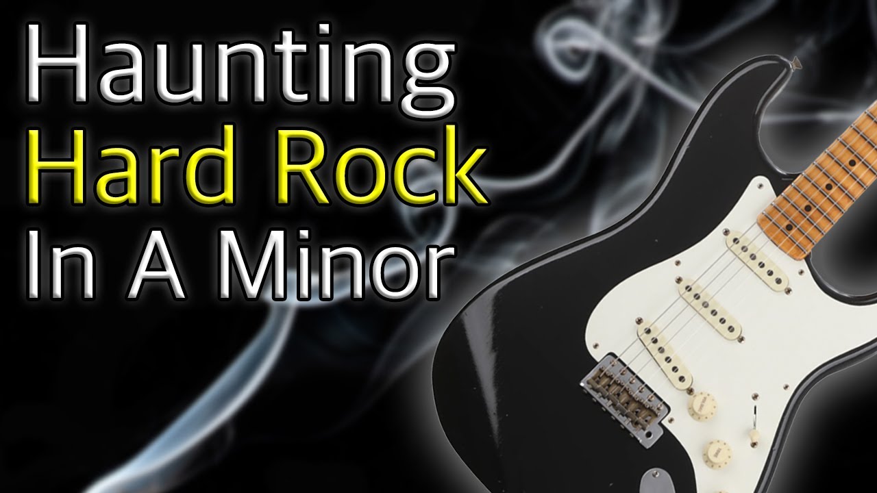 Haunting Hard Rock Backing Track in A Minor - YouTube