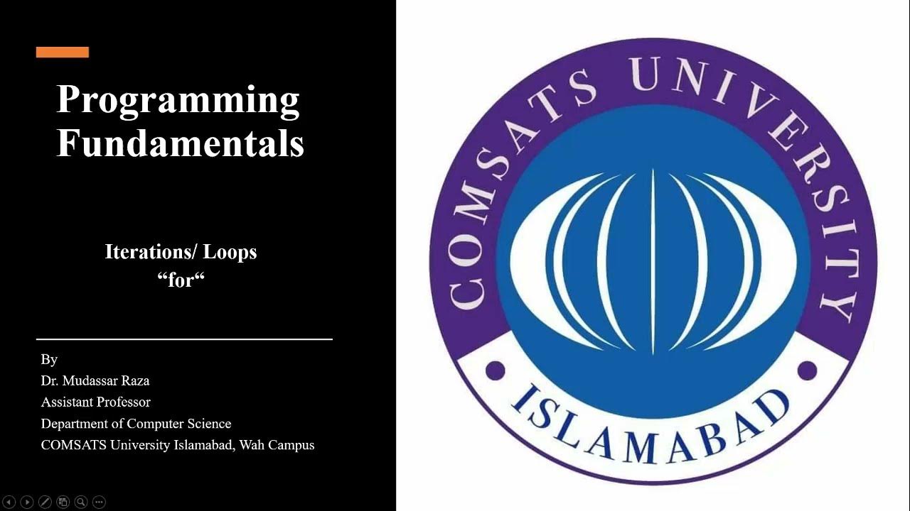 Programming Fundamentals using C++ Lecture 13 iterations (for loop) (Urdu) - YouTube