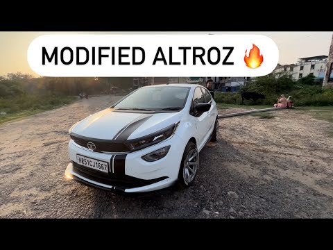 Modified tata altroz ️🔥 || subtle modifications ⚡️👍 - YouTube