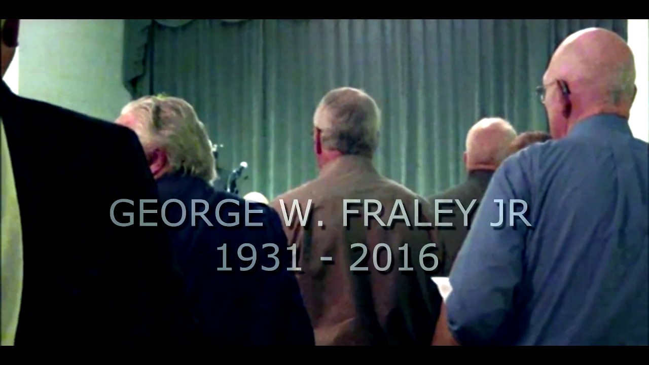 GEORGE FRALEY FUNERAL SERVICE 2016 - YouTube