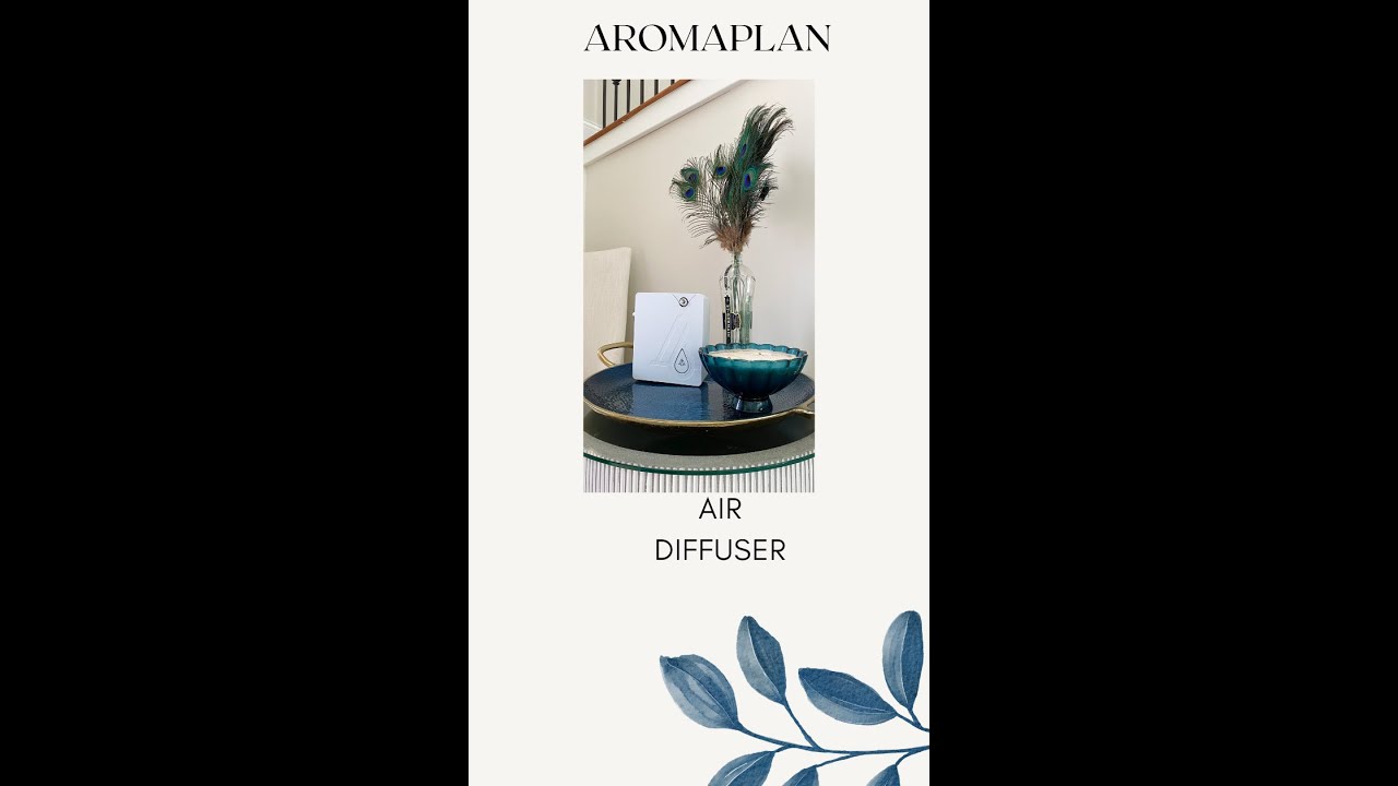 AromaPlan 2024 Bluetooth Smart Scent Air Machine: Waterless Diffuser for Home & Office - YouTube