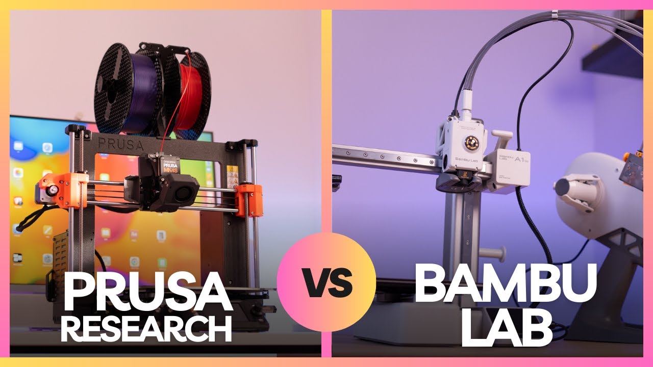 Bambu Lab vs Prusa: která značka vyrábí lepší 3D tiskárny? - YouTube