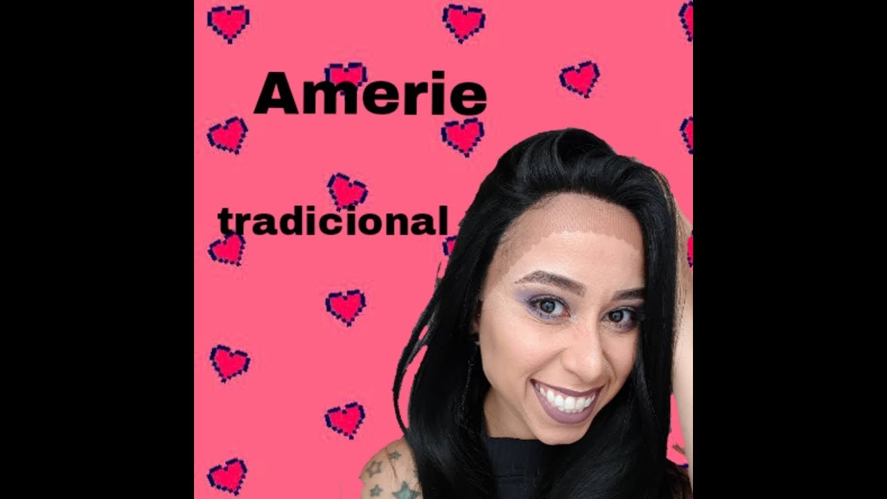Lace front Amerie tradicional - YouTube