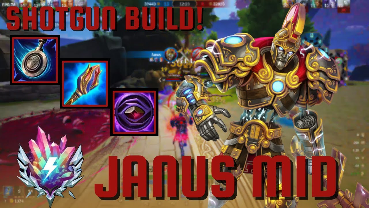 ONE TAPPING PEOPLE - Janus Mid Smite 2 Gameplay - YouTube