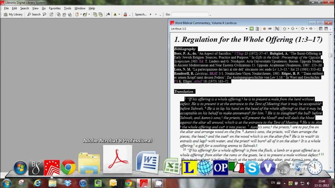 avoiding footnotes when copying libronix - YouTube