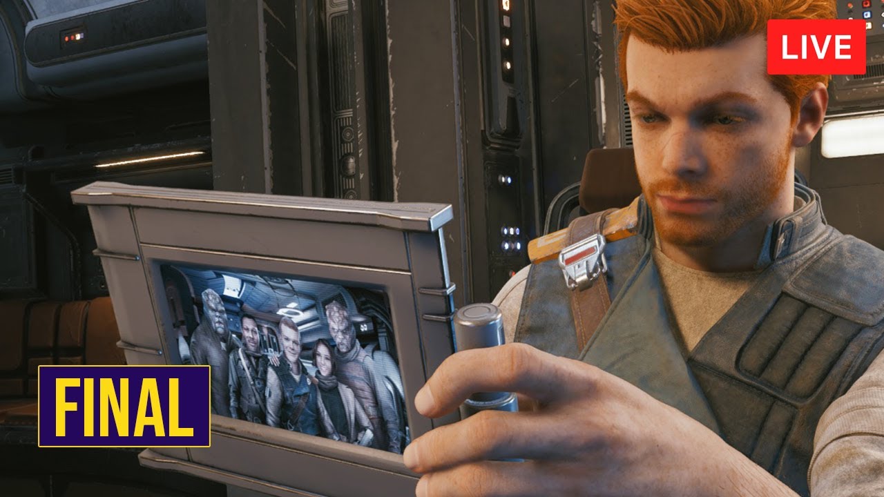 LIVE - Star Wars Jedi: Survivor - Final - Nova Garon - YouTube