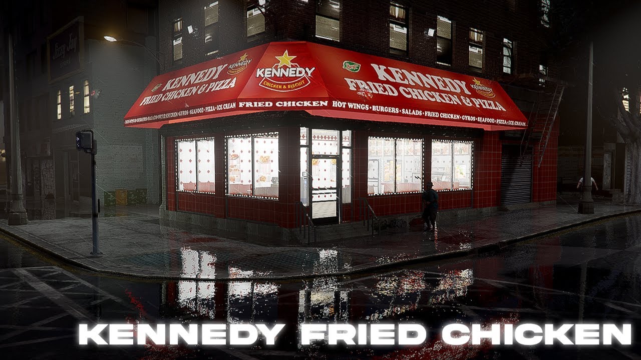 Kennedy Fried Chicken - 7 Locations - FiveM Liberty City MLO - YouTube