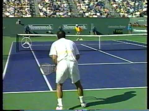 Rafter vs Sampras Indian Wells 2001 - YouTube