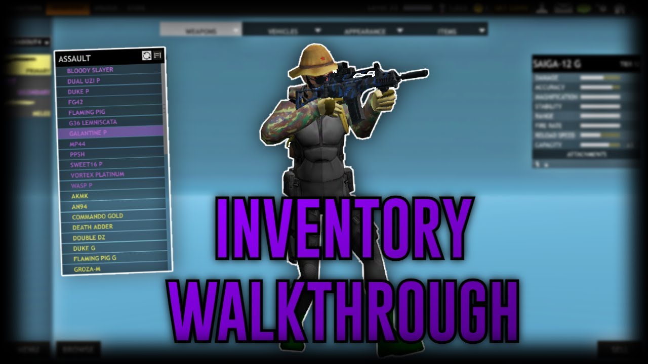 War Trigger 3 - Inventory Showcase (with commentary) - YouTube
