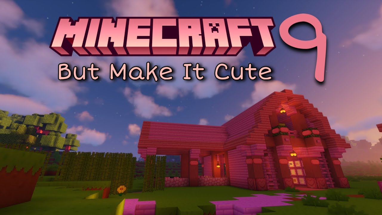 Building A Cute Barn (to hide my not so cute mess) ~ Minecraft But Make ...