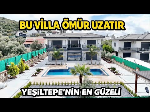 Bu Bahçe Ömür Uzatır Didim Yeşiltepede 700 m2 İçinde Lüks Villa Turu (D-97)