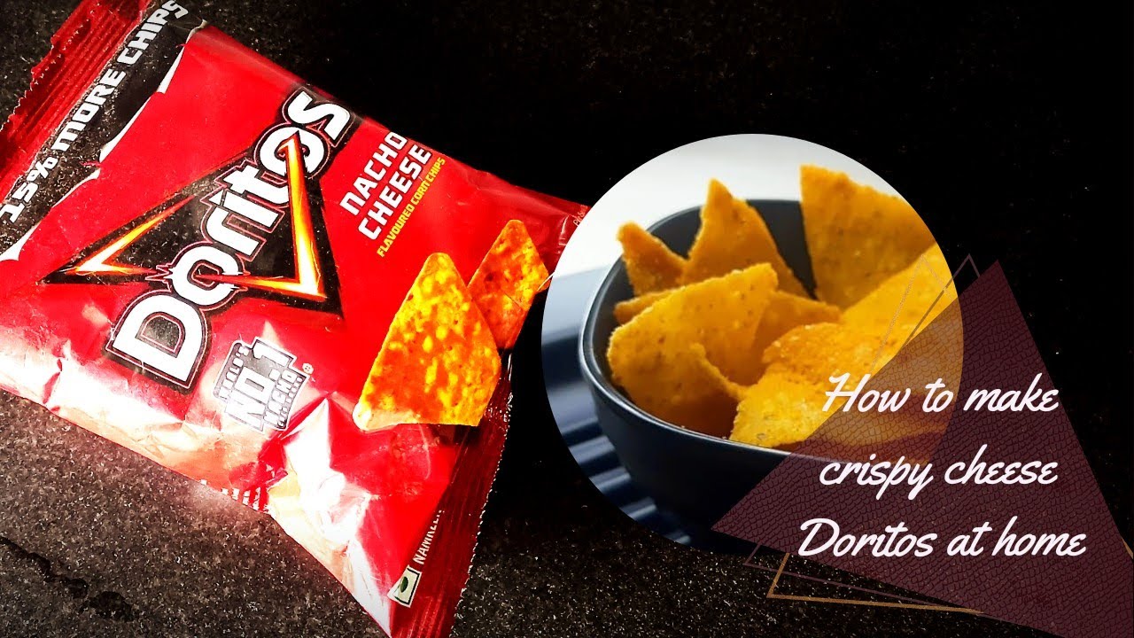 how to make crispy and tasty cheese doritos at home - YouTube