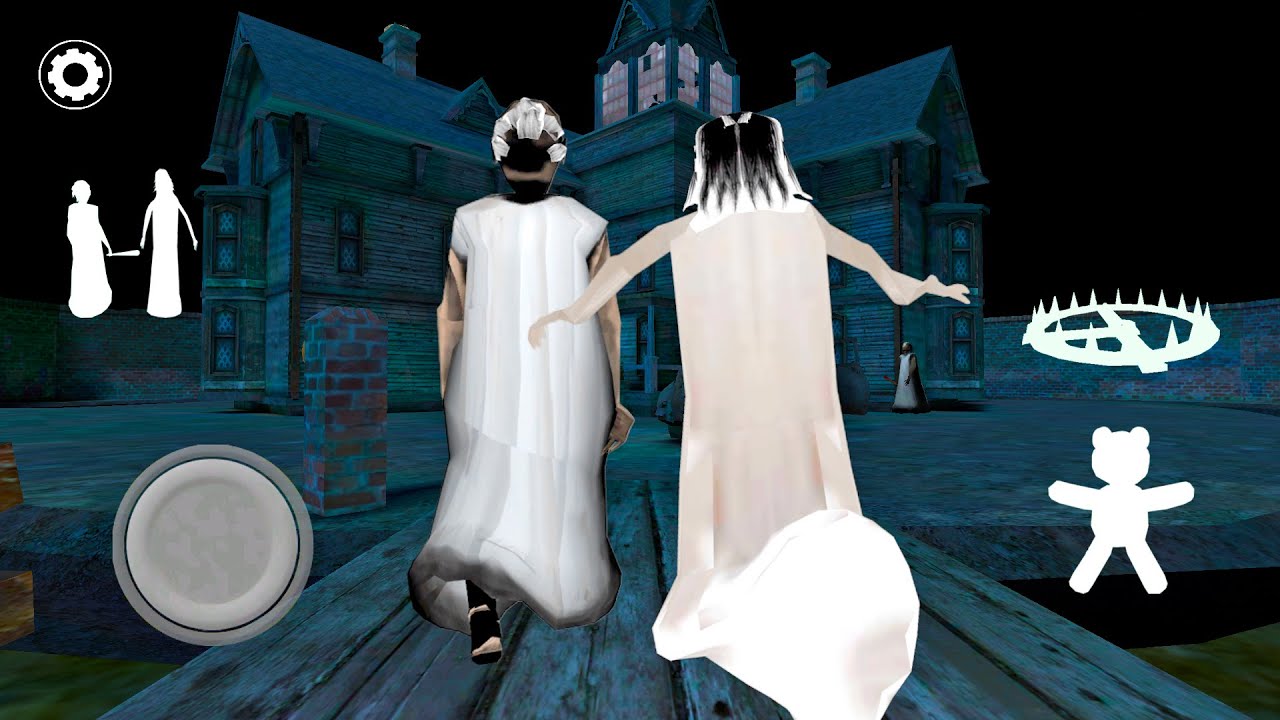 Playing as Granny and Slendrina in Granny 3! mod menu - YouTube