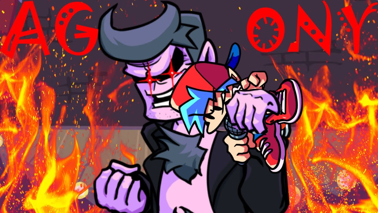 A kinda painful FNF song (AGONY) - YouTube