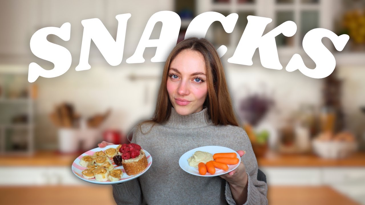 How to make a balanced snack // all my favorite healthy snack ideas ...