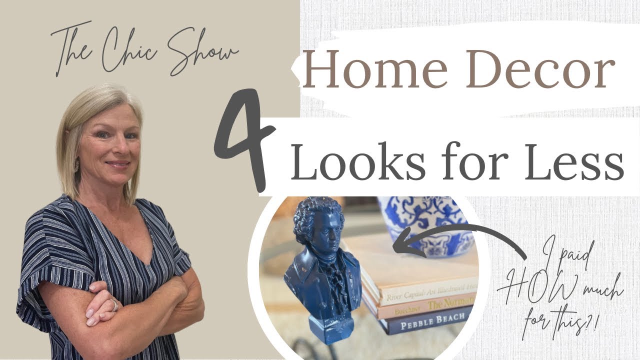 4 Home Decor DIYS l Looks for Less - YouTube
