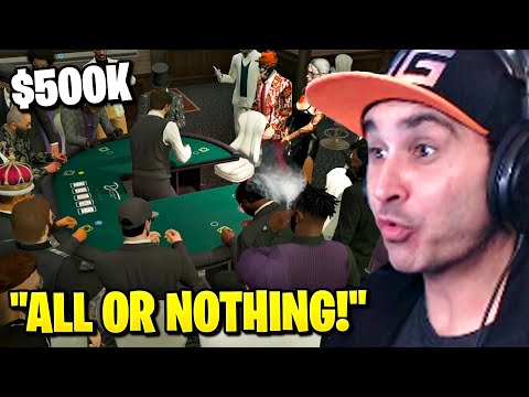 Summit1g Competes in $500k Poker Tournament & THIS Happens! | GTA ProdigyRP 2.0