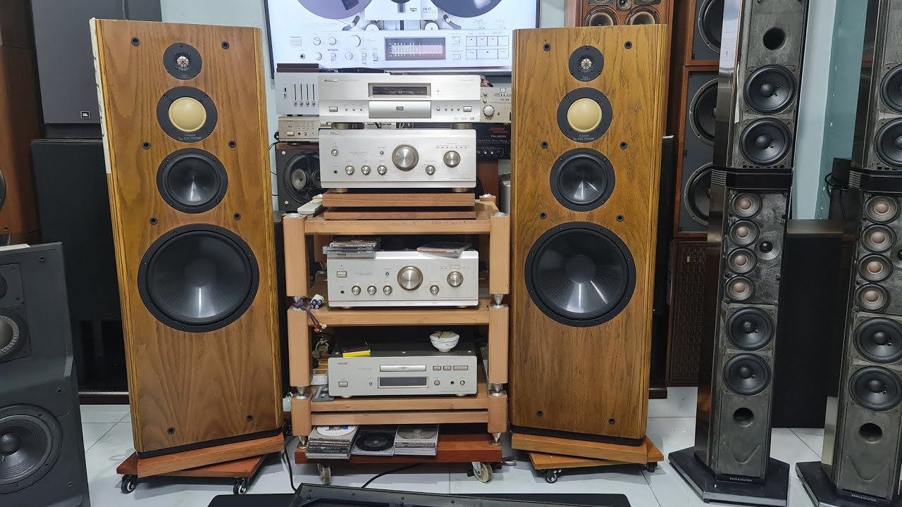 Loa INFINITY kappa 8.1i.USA.Bass 30.gỗ sồi.cùng giãi mã PIONEER MODEL ...