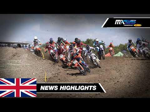 News Highlights EMX125 Presented by FMF Racing Race 2 | 2026 Monster Energy MXGP of Great Britain