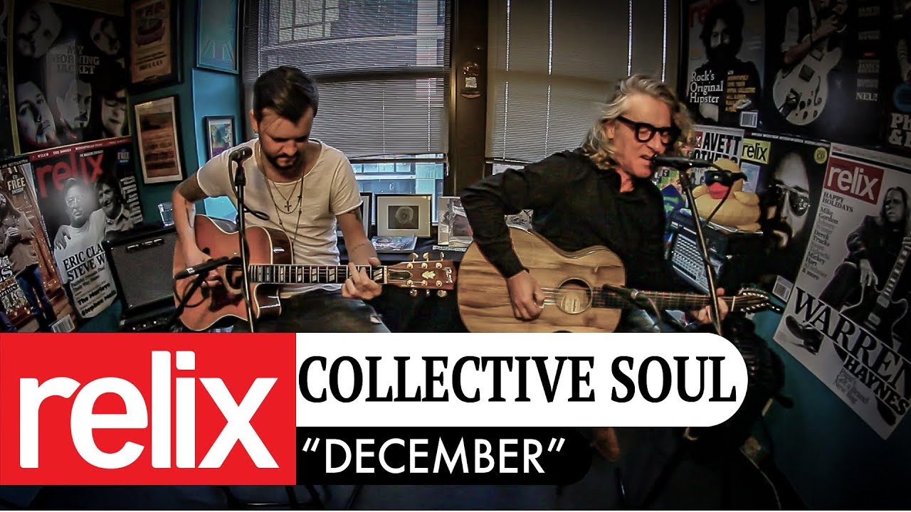 "December" | Collective Soul | 12/7/17 | Relix Studio Sessions - YouTube