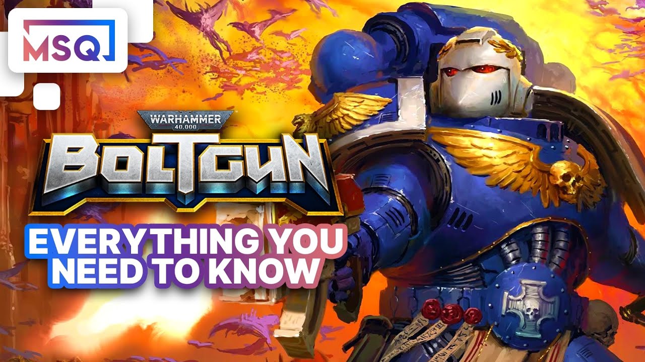 Warhammer 40k: Boltgun - Everything You Need to Know - YouTube