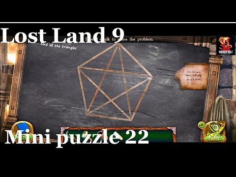 Lost Land 9 -Mini game 22 Find The Triangles puzzle | Chapter 2 - YouTube