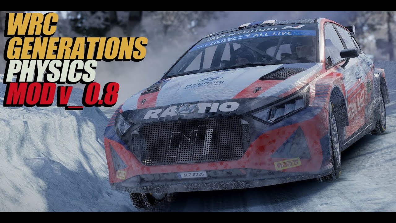 [WRC Generations] - Physics MOD ver_0.8 RELEASED - YouTube