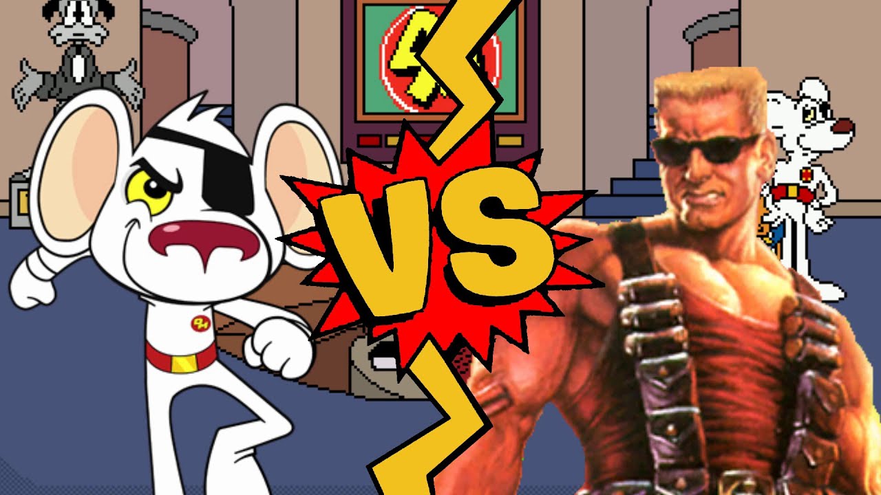 M.U.G.E.N Battles | Danger Mouse vs Duke Nukem - YouTube