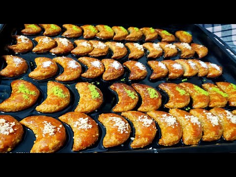 AY DOĞDU TATLISI NASIL YAPILIR 👌AĞIZDA DAĞILAN  TATLI TARİFİ