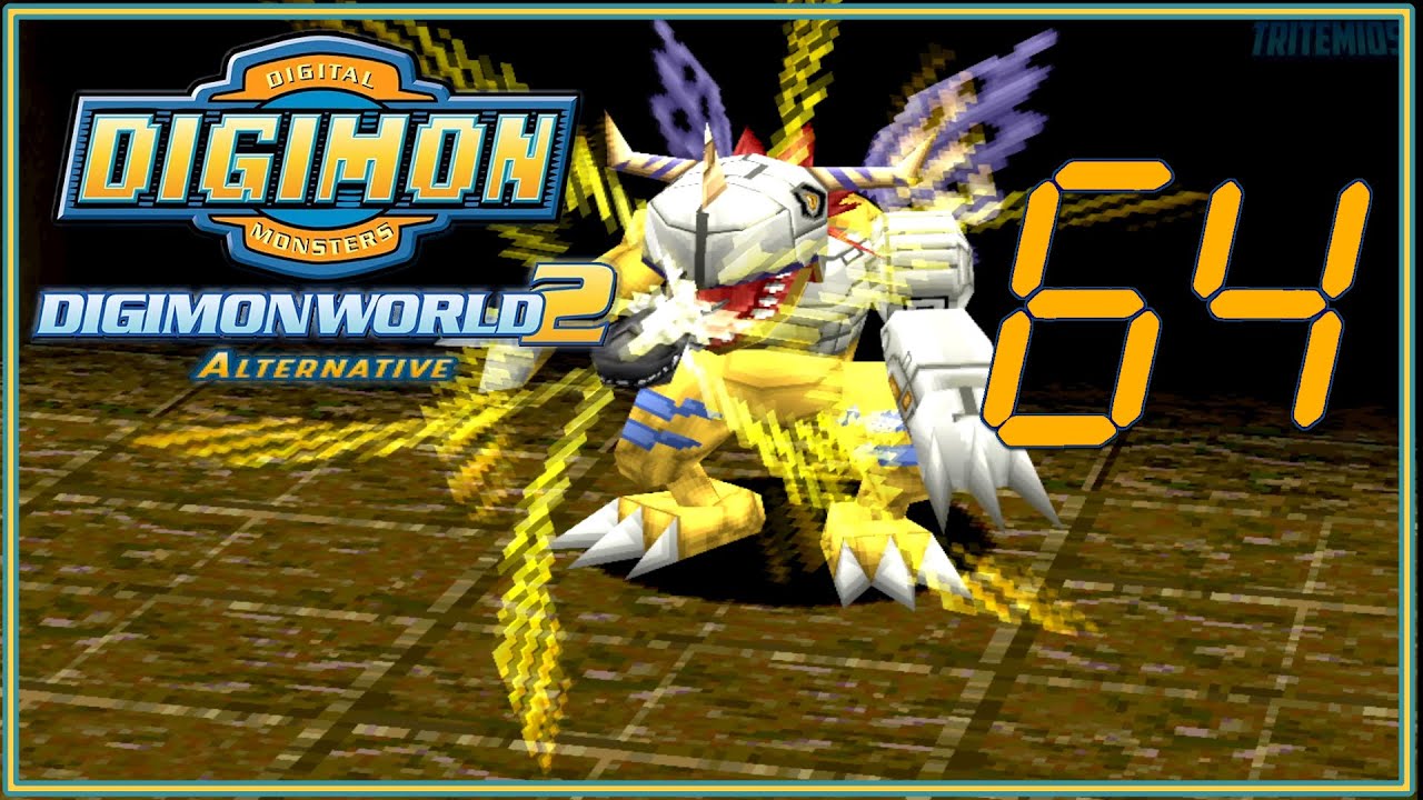 Digimon World 2 Alternative #64 - MetalGreymon Boss Battle in Mt. Infinity - (No Commentary ...