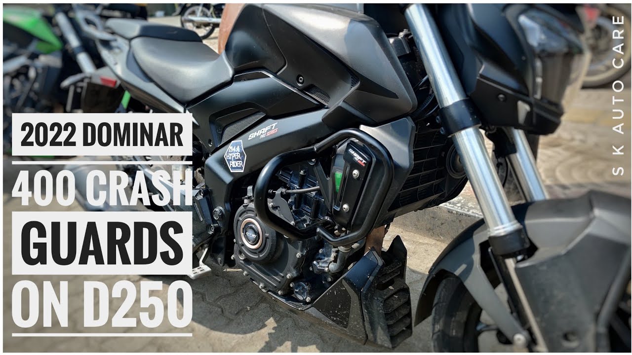 2020 Bajaj Dominar 250 BS6 gets 2022 Dominar 400 Crash Guards ...
