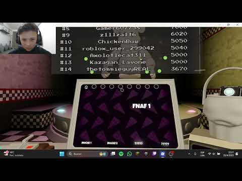 jugando a fnaf help wanted (fan made) - YouTube