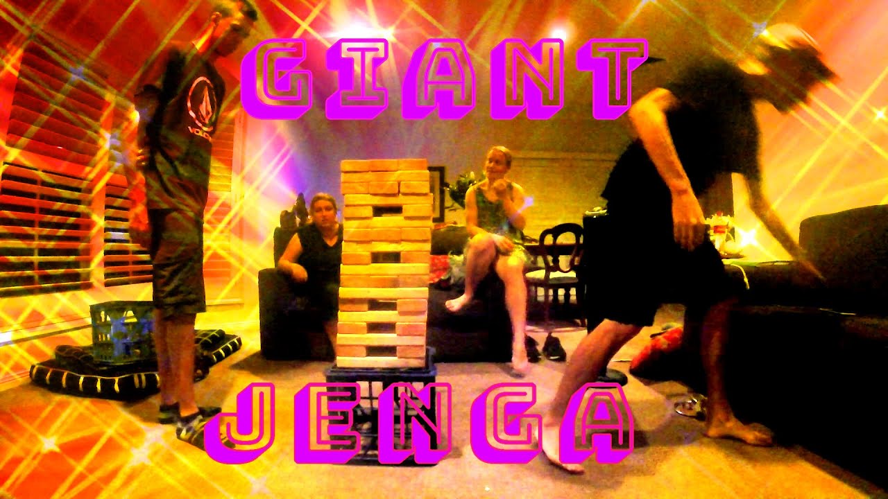ULTIMATE GIANT JENGA SHOWDOWN! - YouTube