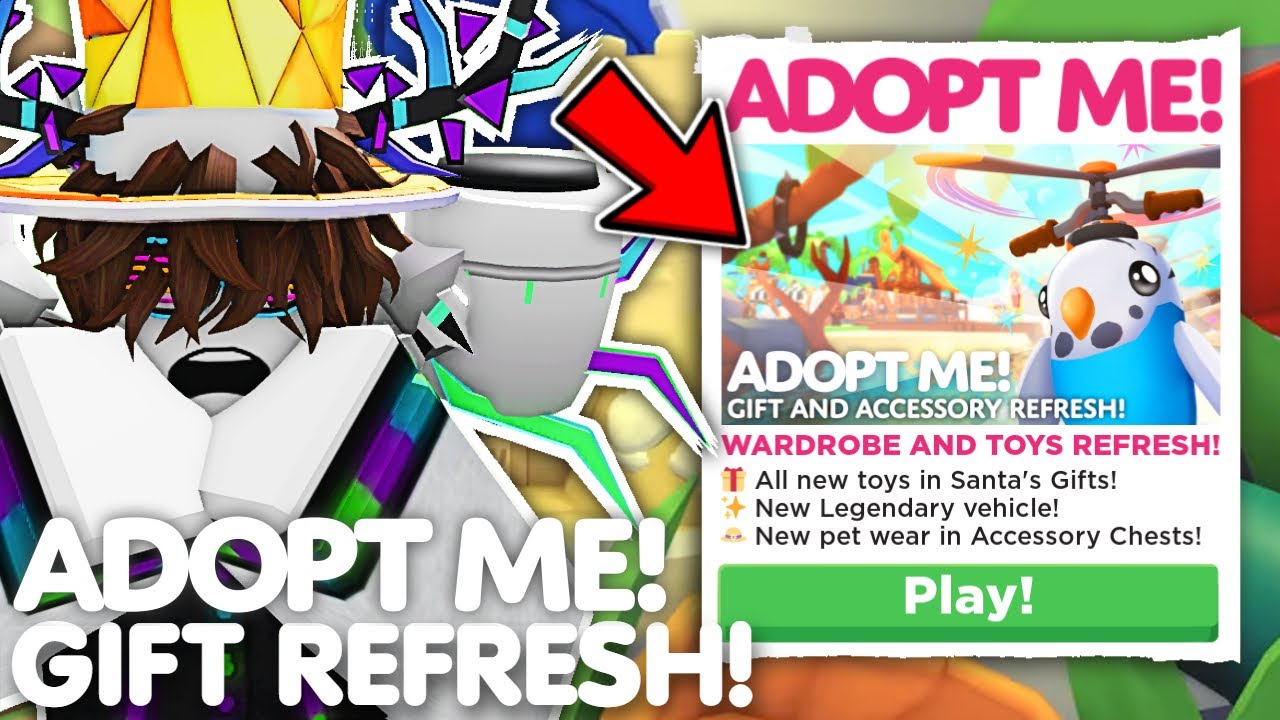Adopt Me Gift REFRESH is INSANE!! [New UPDATE] - YouTube