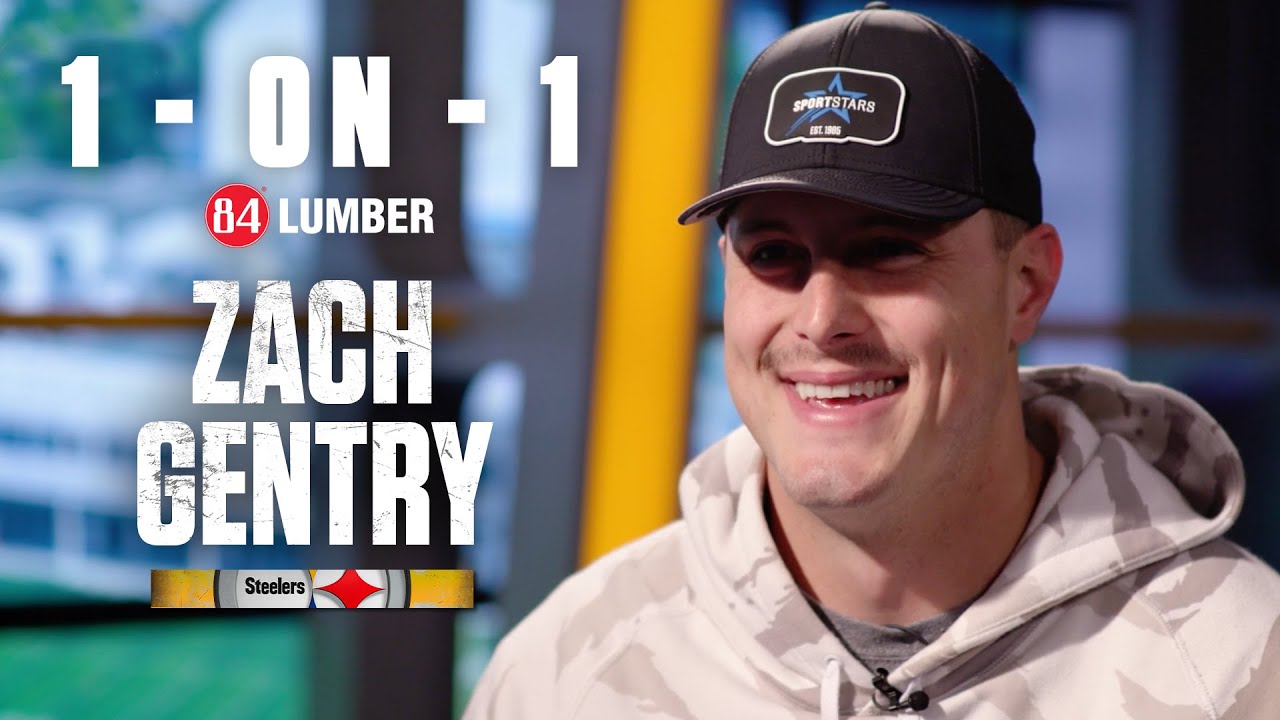 Exclusive 1-on-1 interview with Zach Gentry | Pittsburgh Steelers - YouTube
