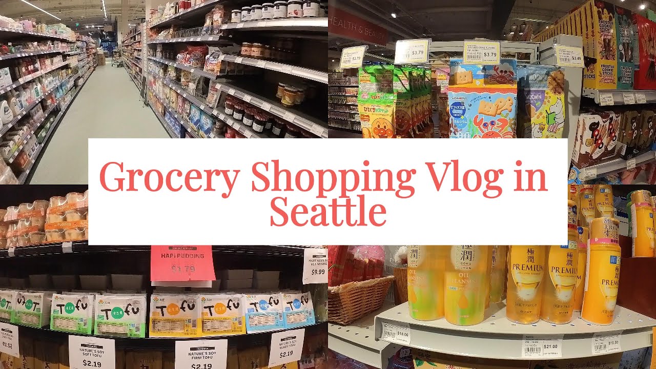 Seattle Supermarket Vlog | Uwajimaya Japanese Supermarket | ASMR ...