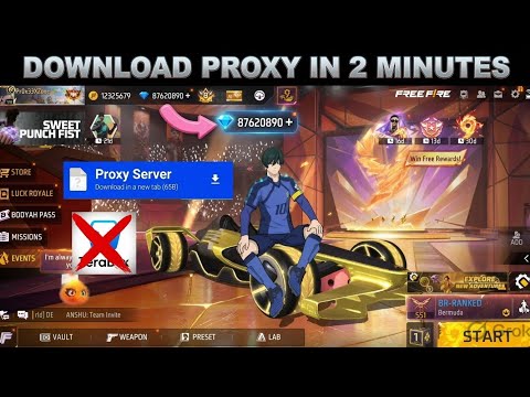 Free Fire Proxy Server 😱 | Proxy Server Free Fire | How to Download Proxy Server 🥳