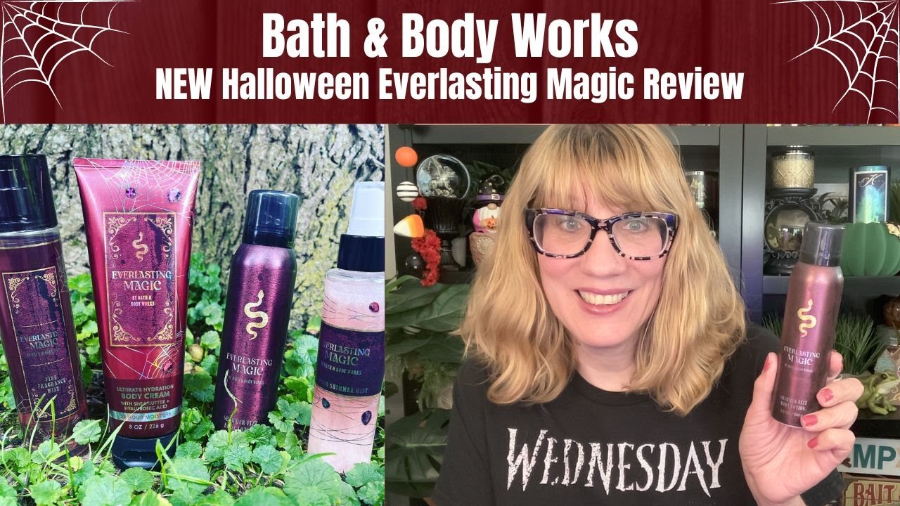 Bath & Body Works NEW Halloween Everlasting Magic Review - YouTube